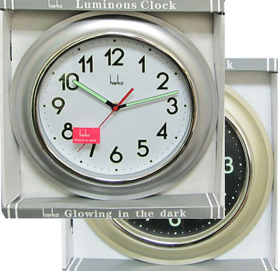 12″ Round Luminous Wall Clock – Harko – Houseware – Houseware – KO